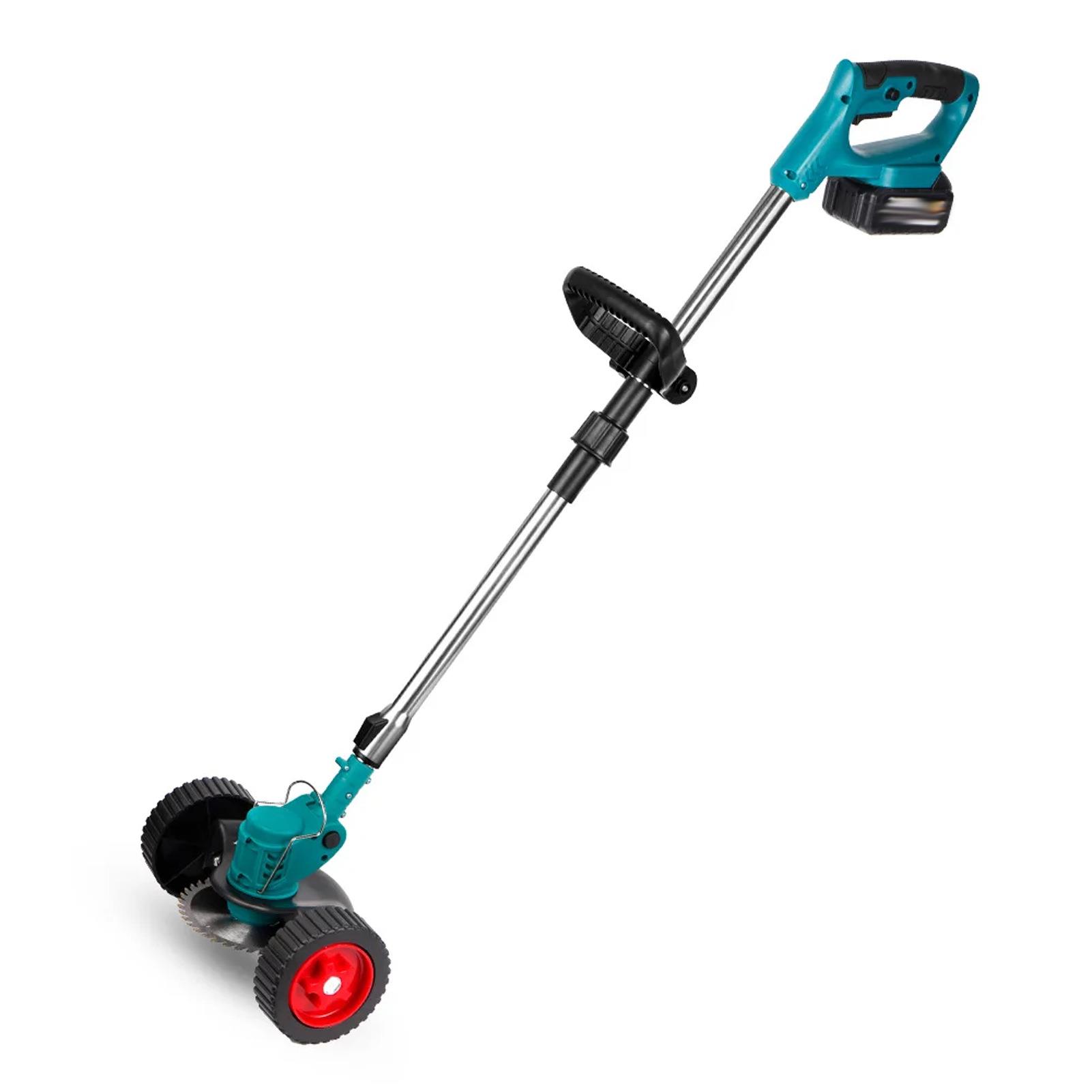 Portable Grass Cutter 168V Cordless Electric Lawn Mower Trimmer ...