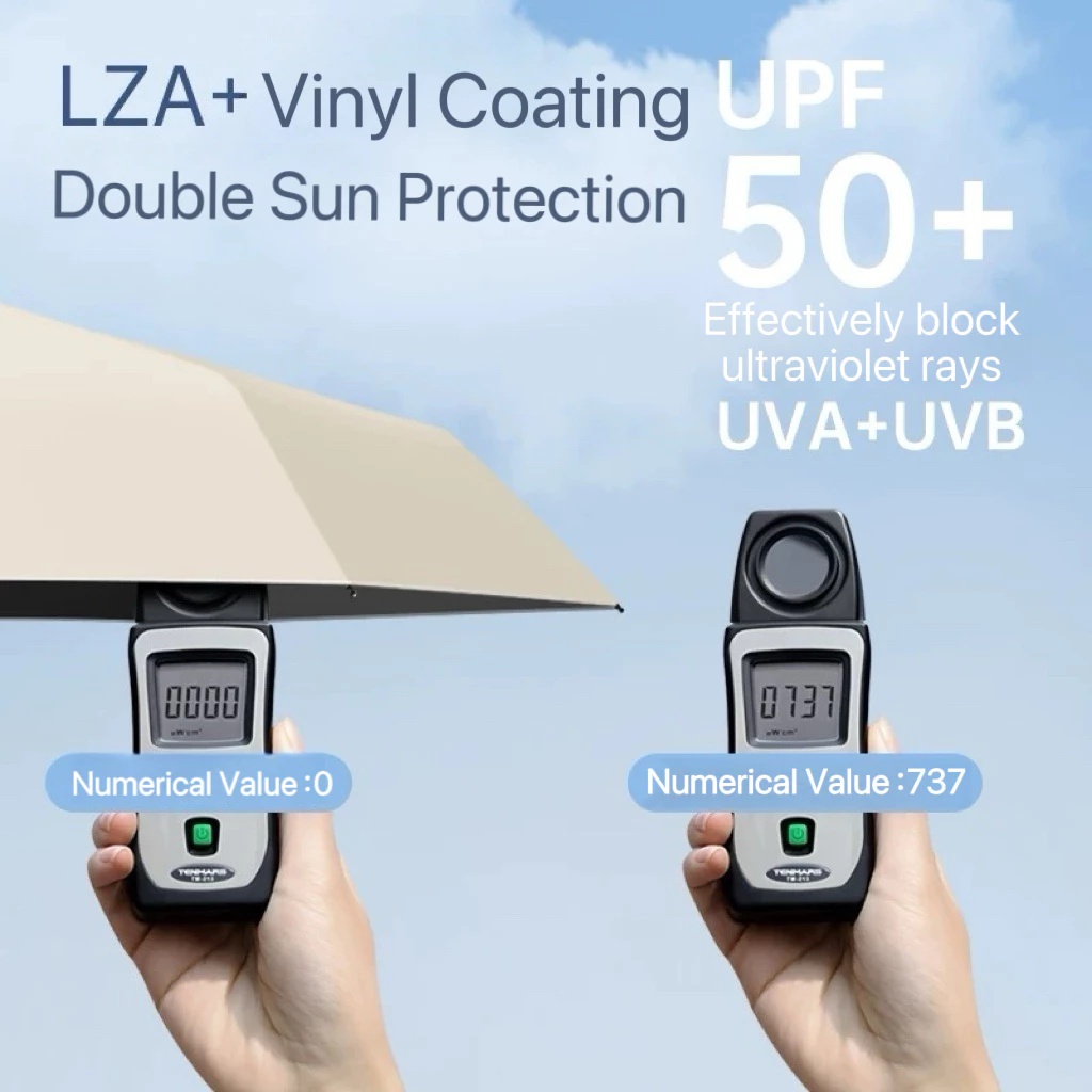 Ultra-Light Mini Pocket Umbrella with Hook Anti UV Protection Fold For ...