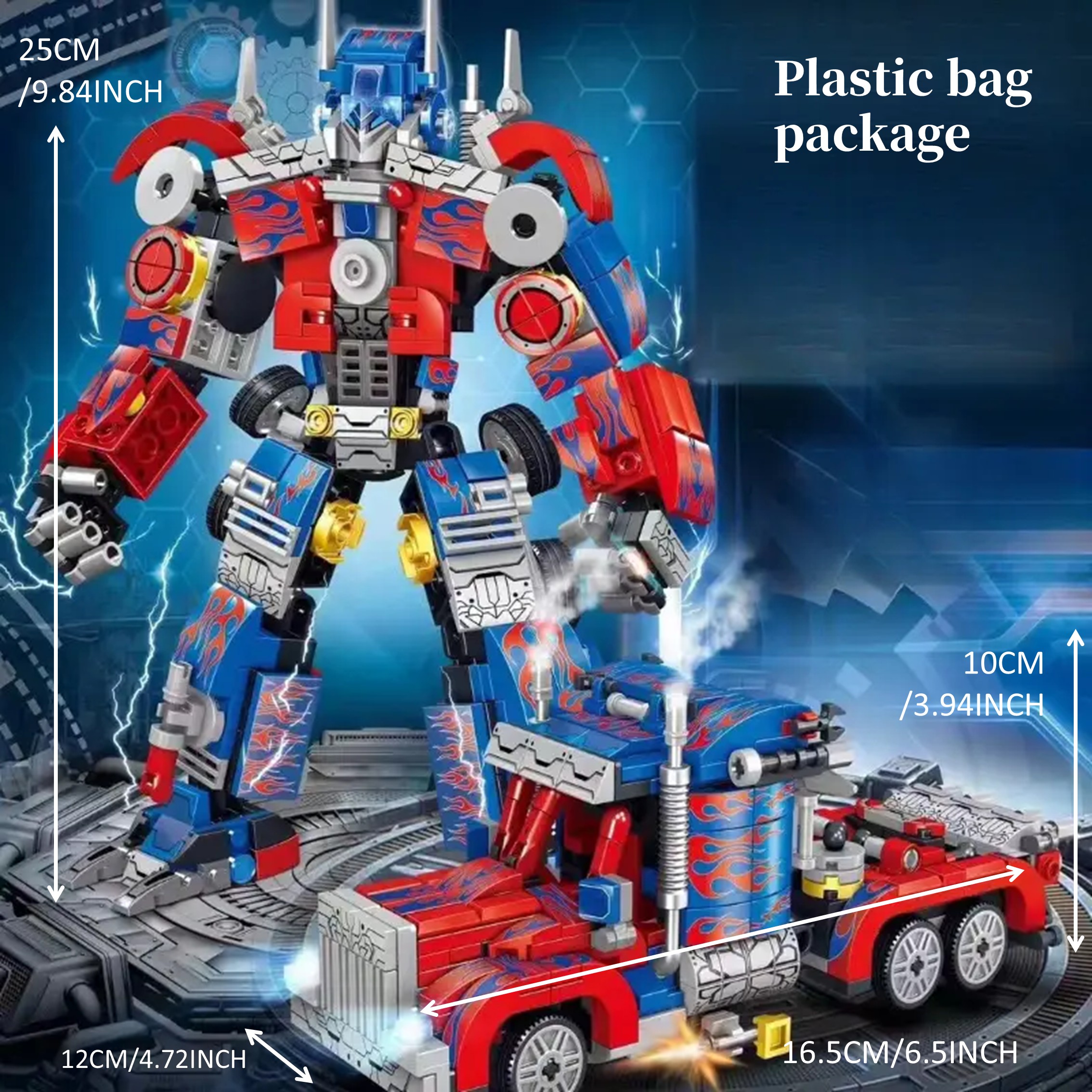 Transformers, Optimus Prime, Bumblebee Building Block Car, Building ...