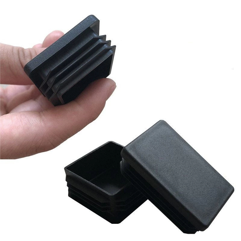 50Pcs Table leg pad Square Chair Leg Caps Plastic Square Tube ...