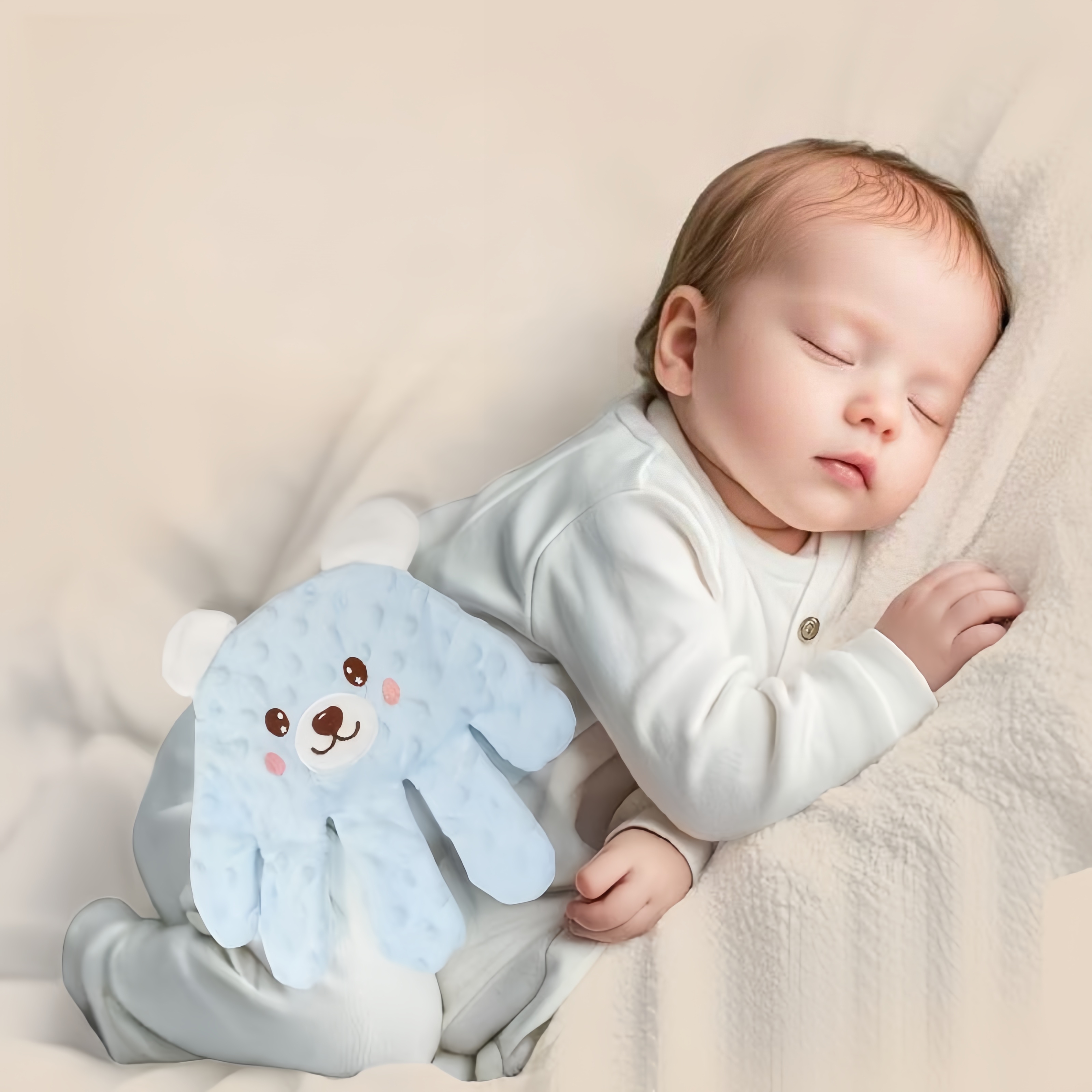 Baby Soothing Palm Hand Baby Anti-Startle Automatic Cotton Slapping ...