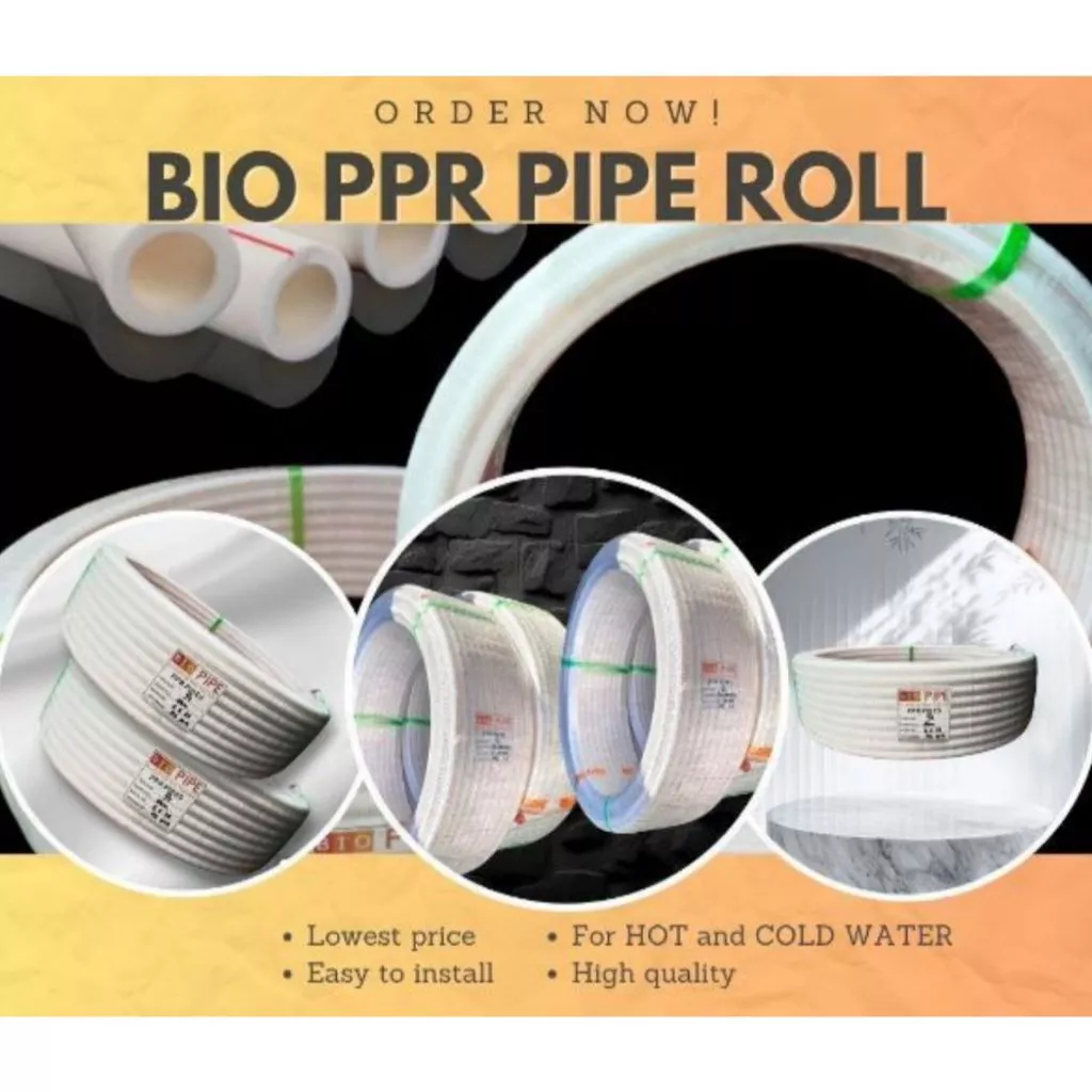 PPR COIL PPR PIPE 1/2 3/4 25/50/100M Meters Per Roll Pn20 Hot And Cold ...