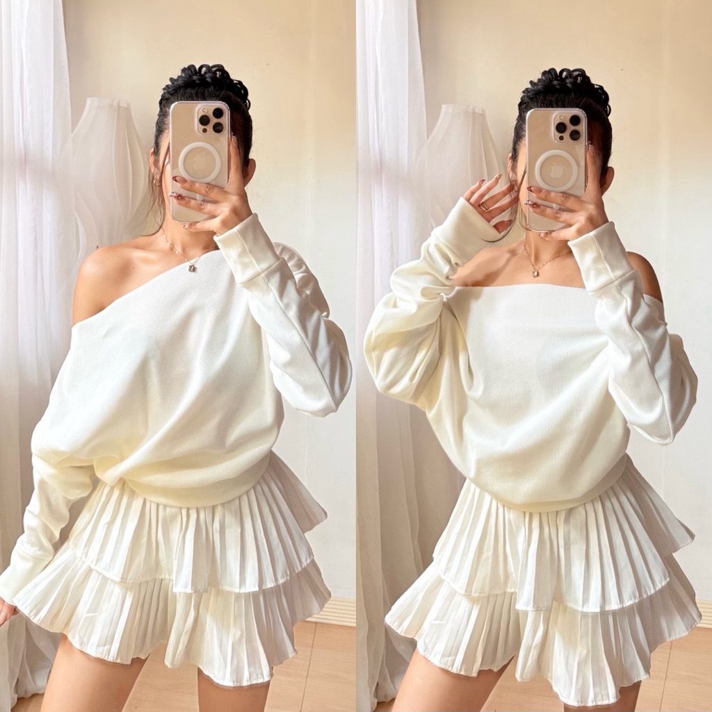 BMM/COD/ VENIZE ASYMMETRICAL TOP/ FREESIZE AND PLUS SIZE/ WOMENSWEAR ...