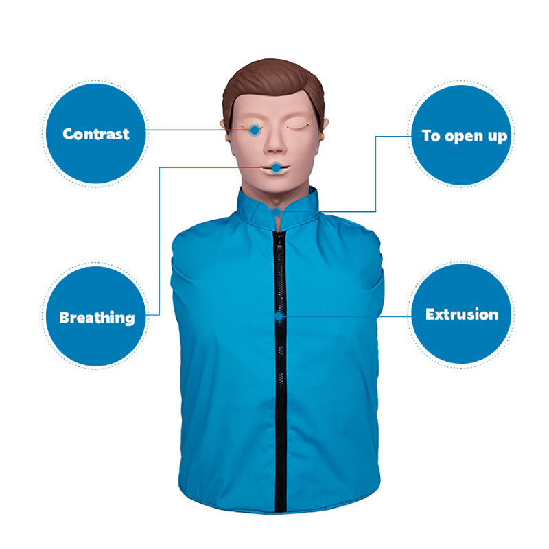First Aid Training Dummy Manikin Half-body Model for CPR & AED ...
