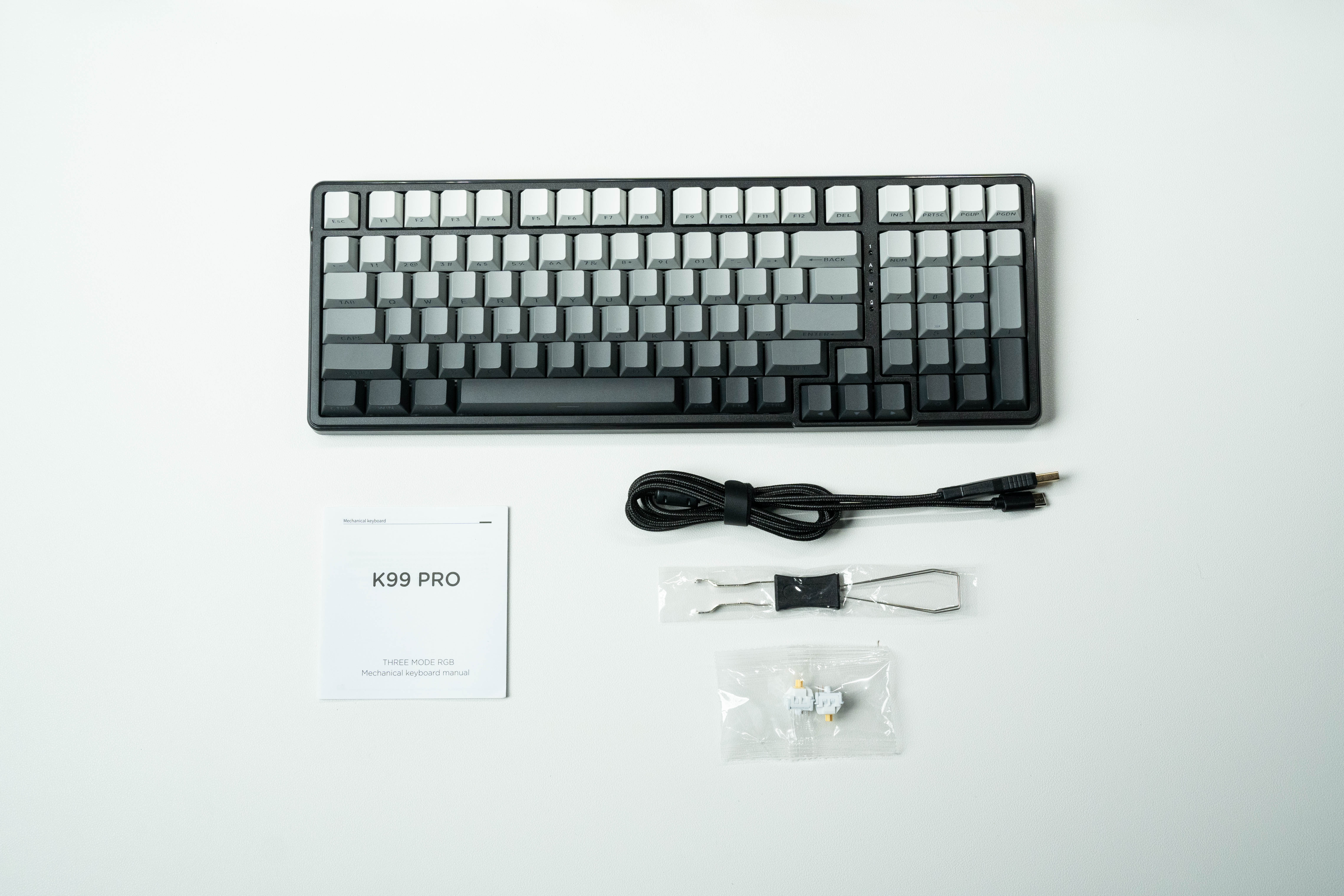 Furycube Keyboard Mechanical K99 PRO Wireless Gaming Keyboard 99 Keys ...