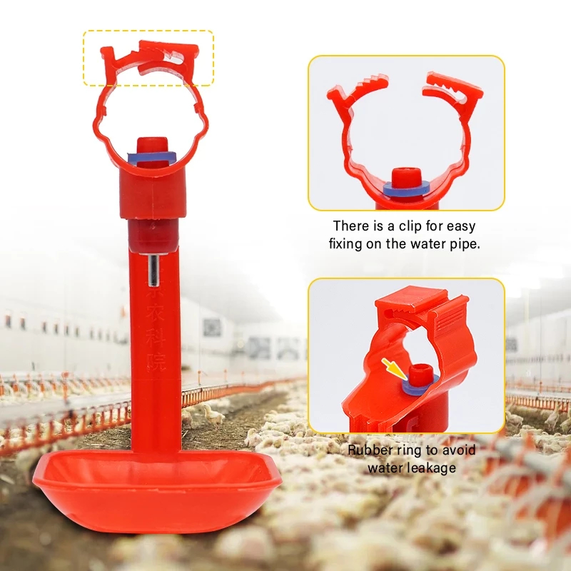 20/50/100PCS HIGH QUALITY POULTRY DRINKERS Automatic Chicken Drinkers ...
