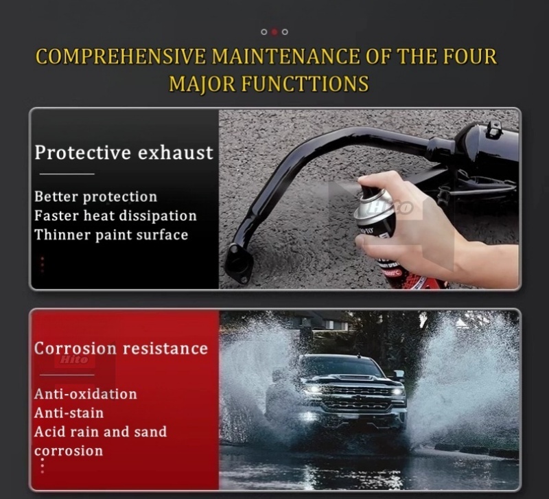 B 1 T1 620ml 【1200°C Hight】Universal Motorcycle Parts High Temp Spray ...