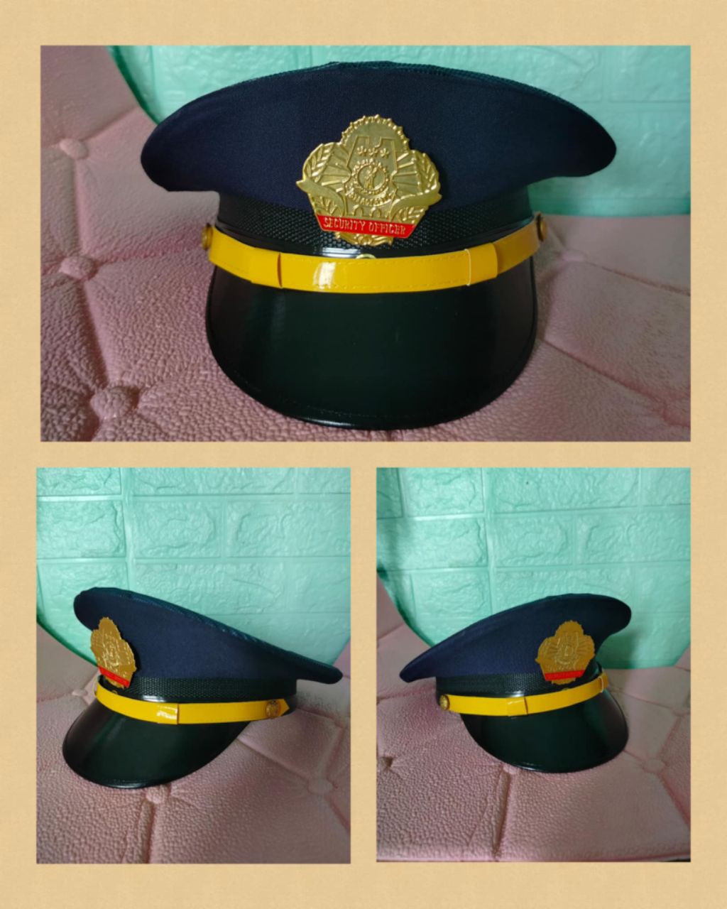 Piershing cap yellow lining | Shopee Philippines