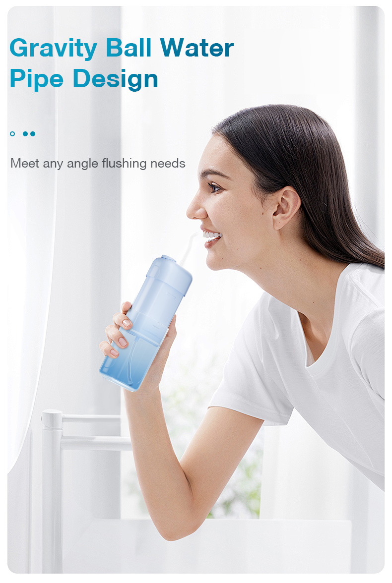 Airuidu CF600 Water Flosser 200ML Teeth Cleaner 4 Speed Level Oral ...