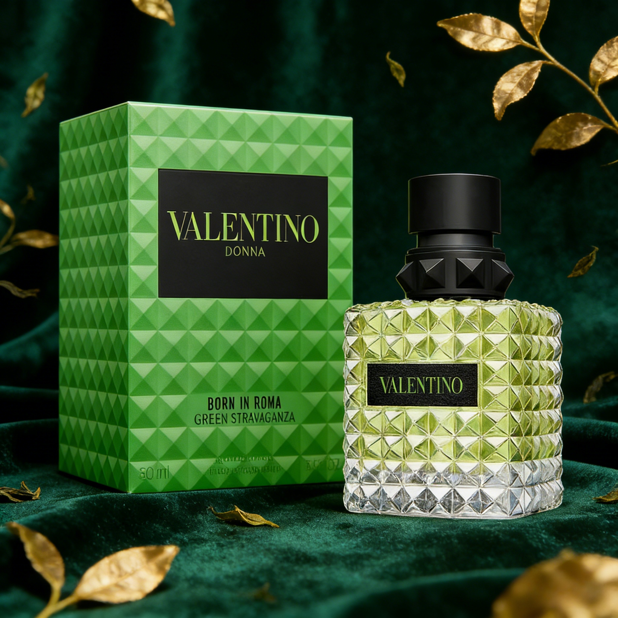 【100% Authentic】VALENTINO DONNA Born in Roma Green Stravaganza 100ML ...