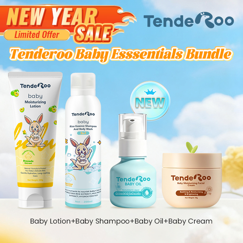 New Year Sale Tenderoo Skincare Super Bundle Shampoo Body Wash + Lotion ...