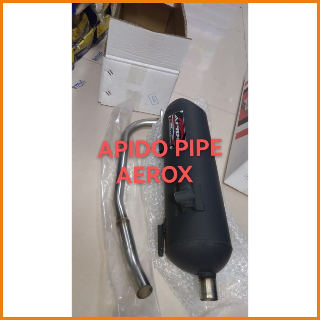 APIDO Muffler Pipe for Aerox V2/Nmax V2/Xrm 125/110/Raider 150/Click V2 ...