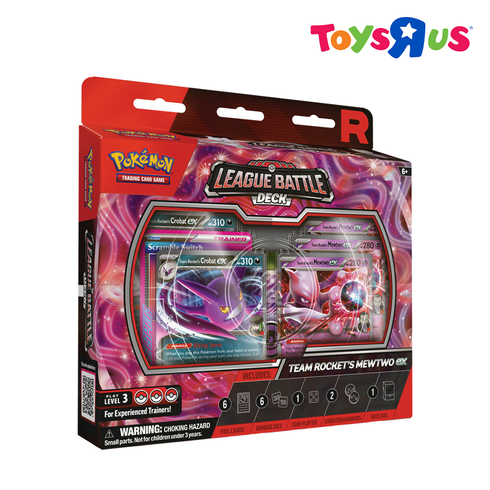 Pokemon Trading Card Game League Battle Deck [Team Rocket's Mewtwo Ex ...