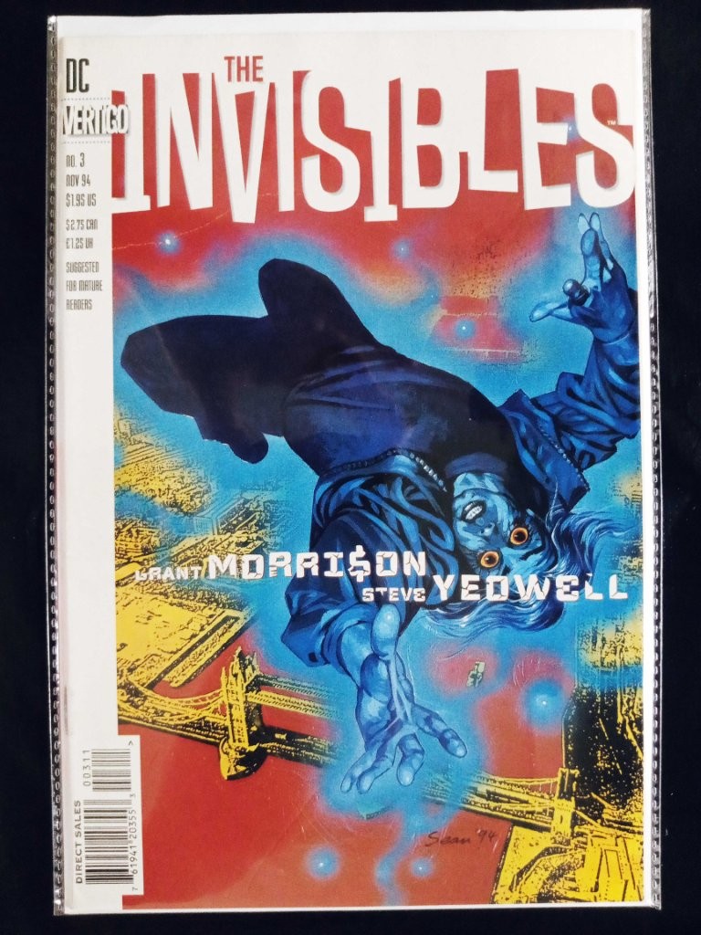 𝗧𝗛𝗘 𝗜𝗡𝗩𝗜𝗦𝗜𝗕𝗟𝗘𝗦 2-3 Vertigo DC Comics 【60+% OFF】 FN 1994 Superhero book ...