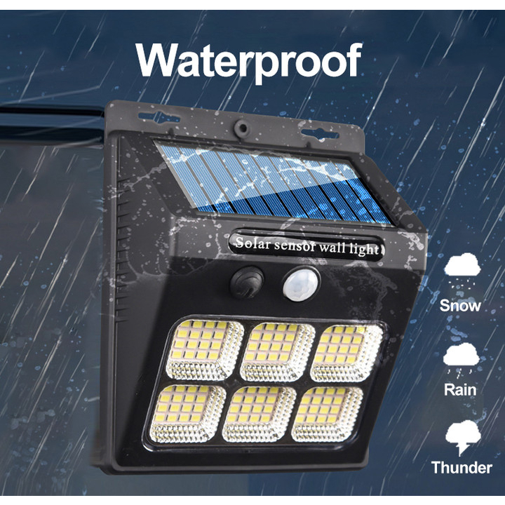 OOKAS Solar Light Outdoor Waterproof Wall Lamp Sensor Solar Street ...