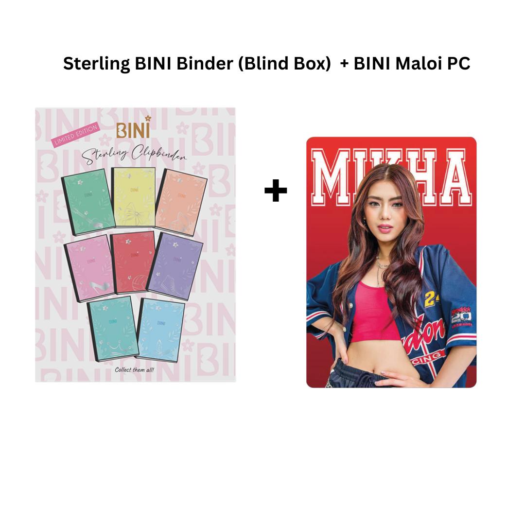 Sterling Bini Binder Notebook (Blind Box) With 1 FREE OPEN PHOTOCARD ...