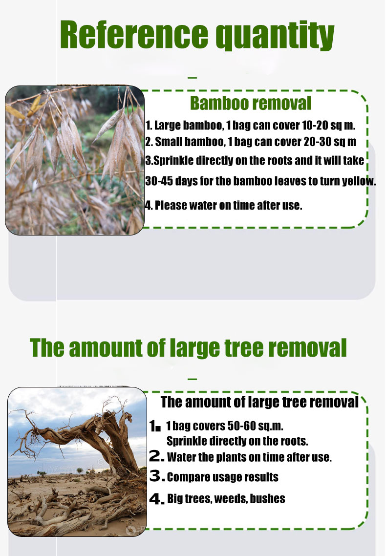 500g Hexazinone & Cycloazinone Herbicide | Tree Grass Bamboo Root ...