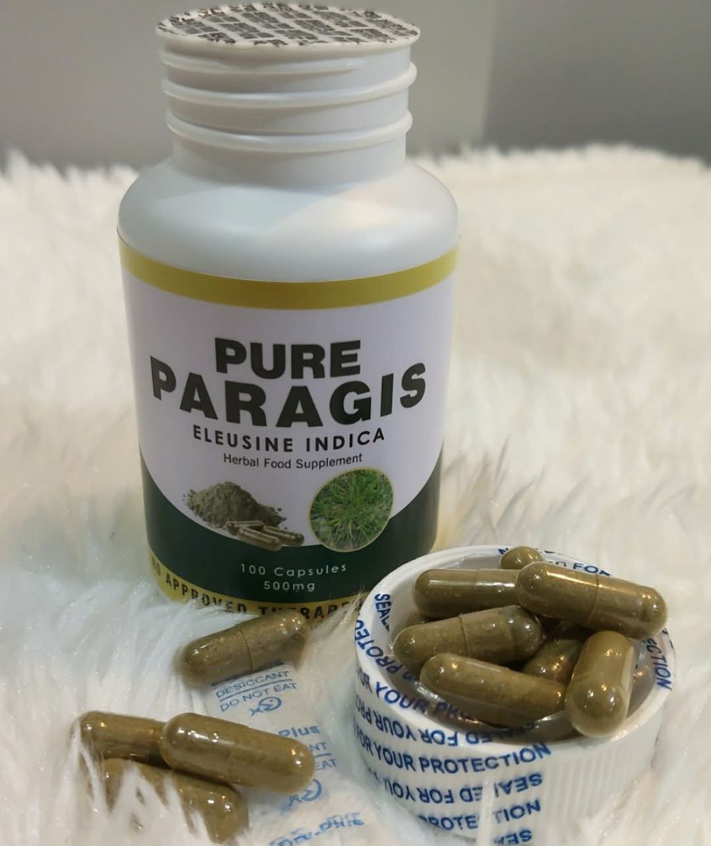 Pure Paragis Herbal Supplement 100 Capsule 500mg | Shopee Philippines