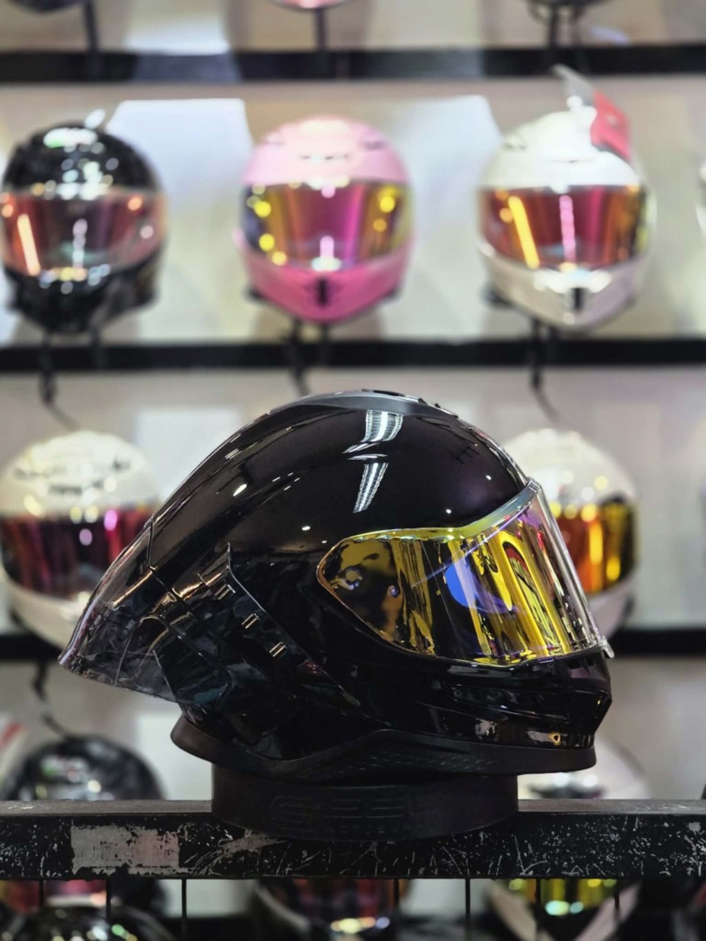 SEC PACE FULLFA HELMET DUAL VISOR | Shopee Philippines