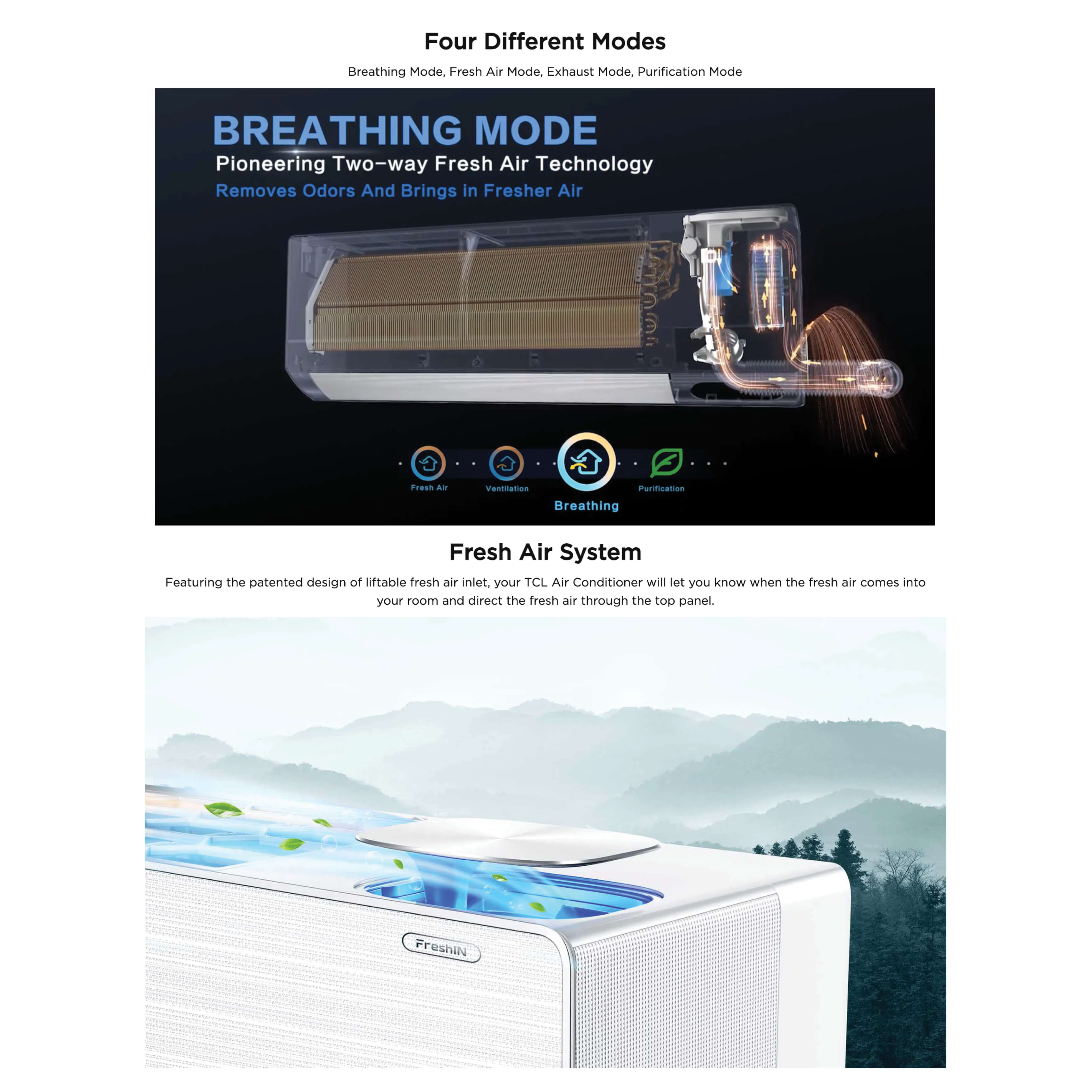 TCL CoolPro | Breathe | Split Type Aircon | AI Full DC Inverter - TAC ...