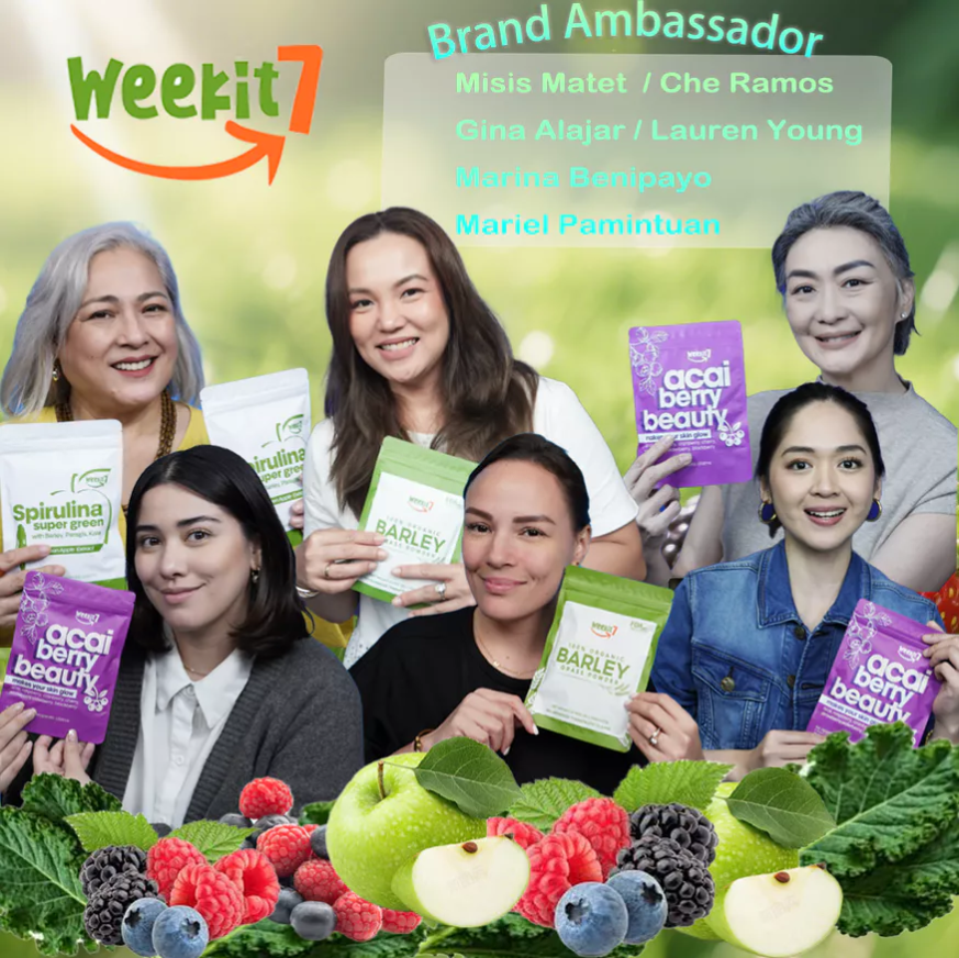 【FDA 】Weekit7 Acai Berry Powder Organic Mixed Berry Beauty Juice Anti ...
