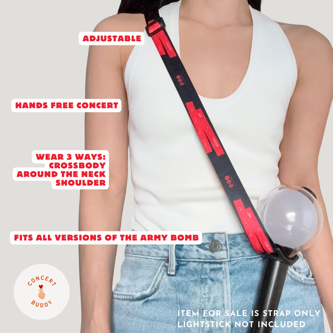 BTS ARMY BOMB LIGHTSTICK HOLDER STRAP ARIRANG | Shopee Philippines