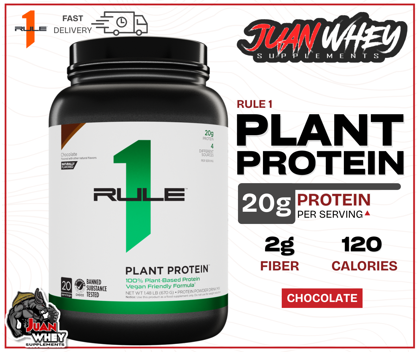 Rule 1 Plant Protein 1.37LBS | Shopee Philippines