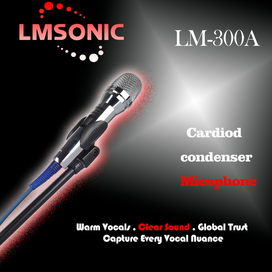 LMSONIC LM-300A DYNAMIC WIRED MICROPHONE #LM-300A | Shopee Philippines