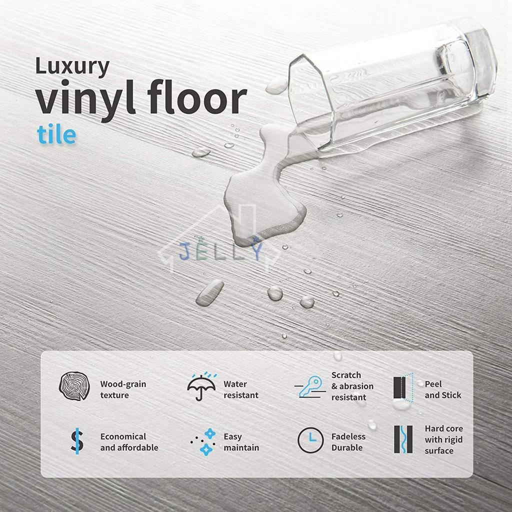 140PCS Floor Sticker 91x15cm Waterproof Self Adhesive Vinyl Mat Table ...