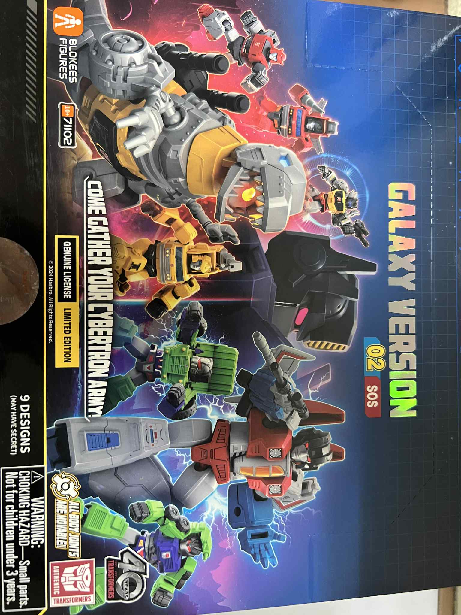 New Blokees - Transformers Galaxy Version Genuine Product ( BOX of 9 ...