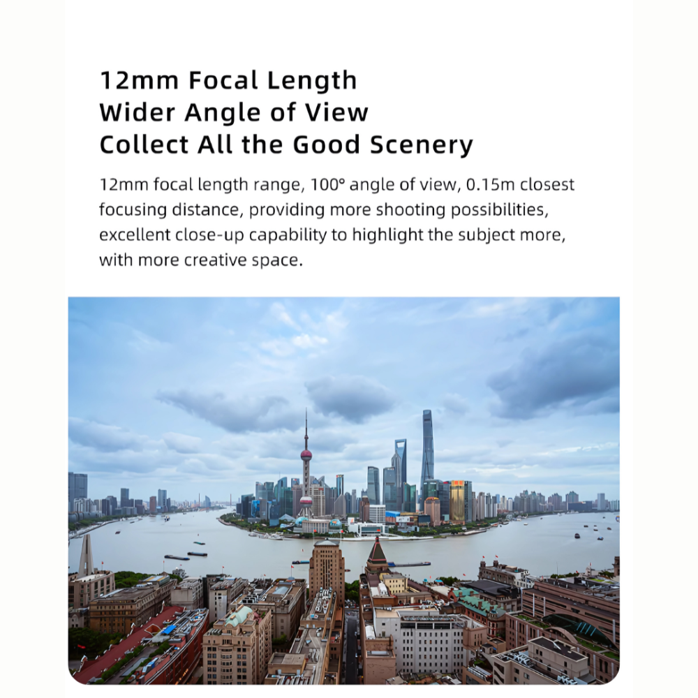 7Artisans 12mm F/2.8 Mark II MF Manual Focus APS-C M43 Micro Four ...