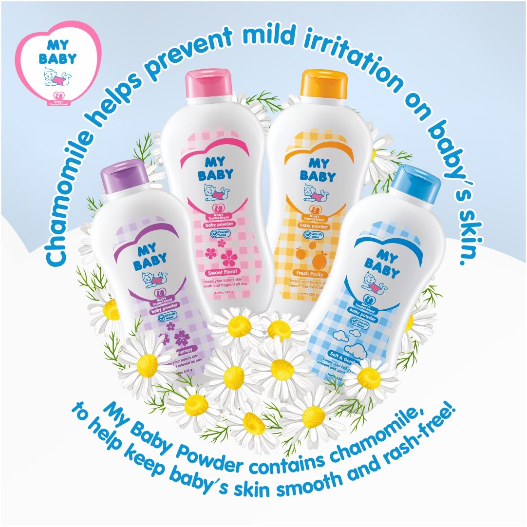 My Baby Powder Nourish 50, 100 & 325gram + Smooth Aromatherapy for Baby ...