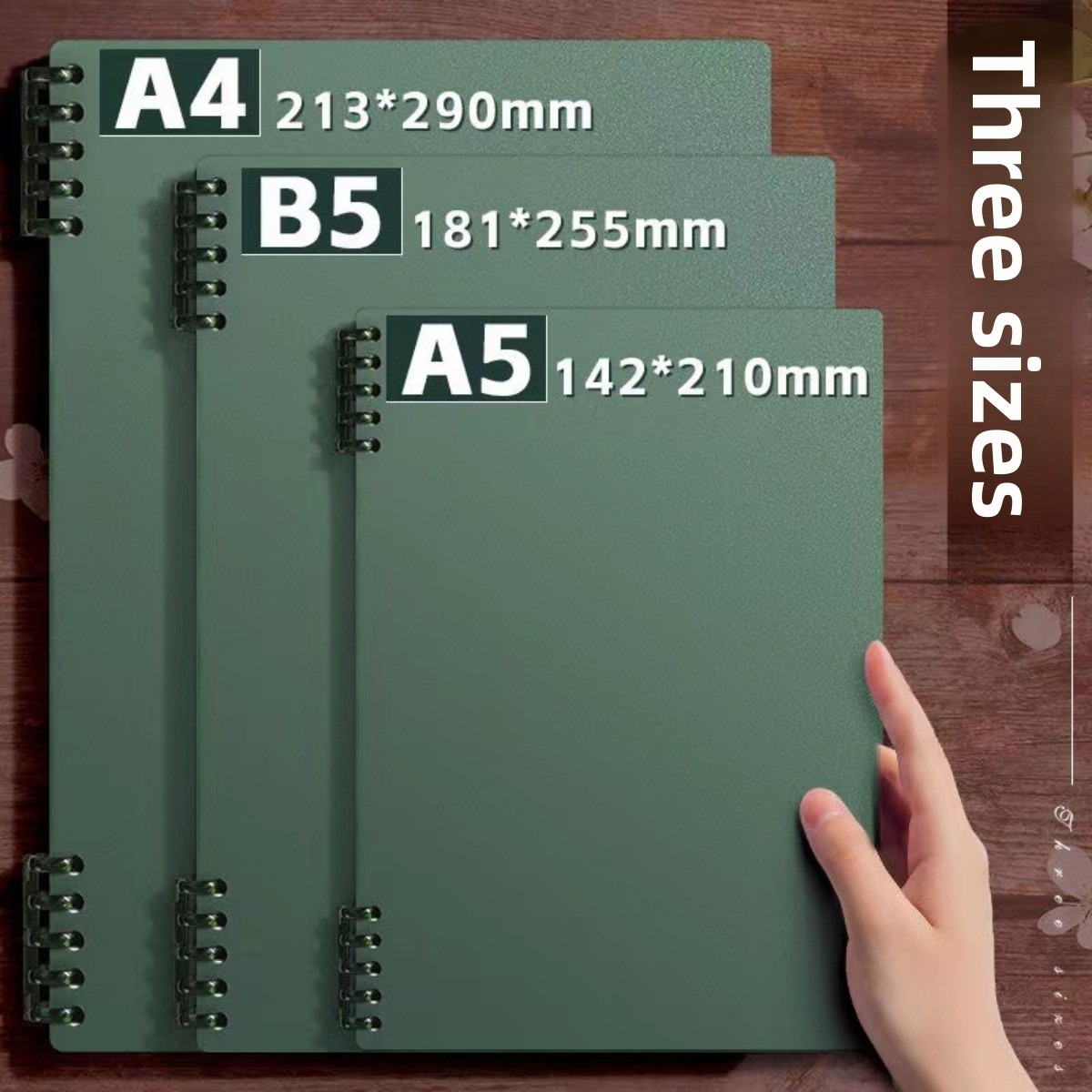 Loose Leaf Notebook Binder Notepad Detachable Spiral Refillable ...