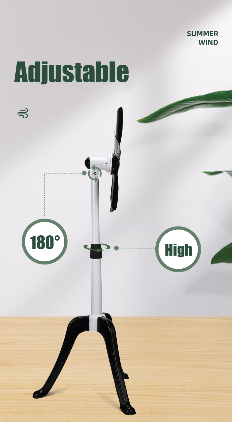 SYCAT 5 Blades Stand Fan Family Electric Fan Clip Fan Floor Fan Cooling ...