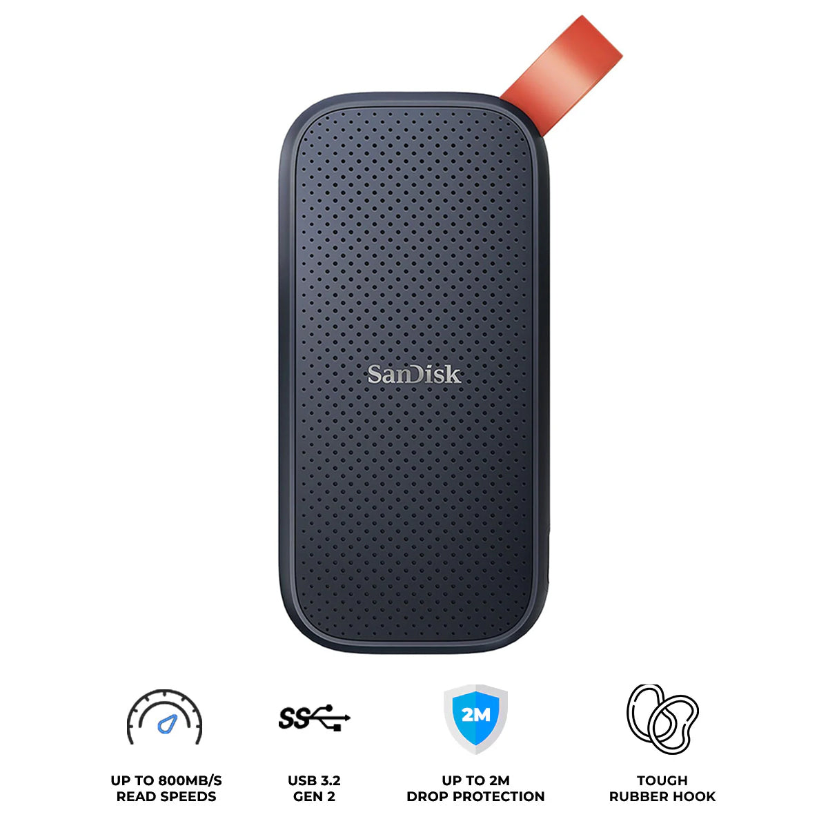 Sandisk Extreme Portable SSD E30 USB 3.2 Gen 2800 MB/s Black external 1TB/2TB Hard Drive HDD ...