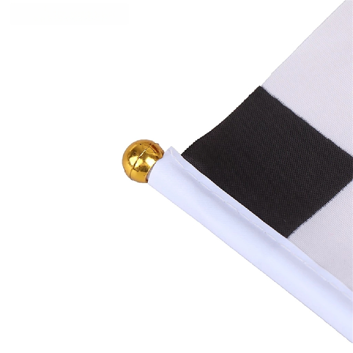 14x21cm Flaglets with Stick Solid / Rainbow / Racing Flag Square Mini ...