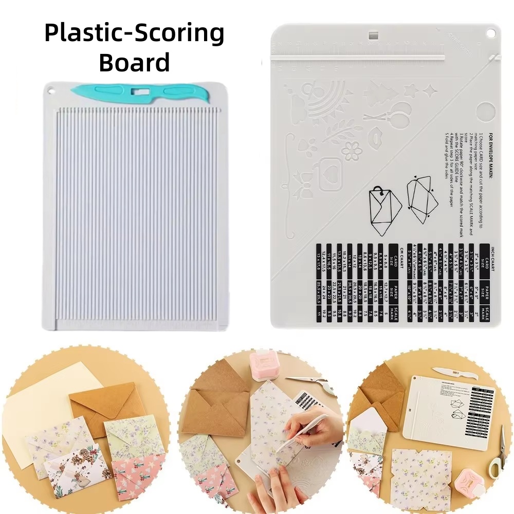 Plastic Scoring Board Multifunctional DIY Creasing tool plate for ...