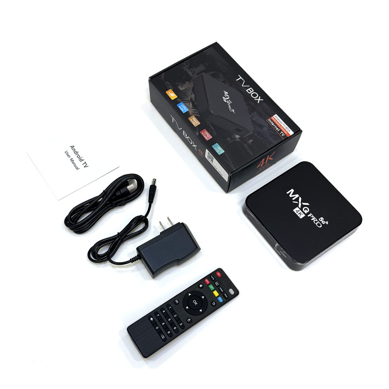 MXQ Pro 5G 4K smart TV box WiFi Android 12.0 HD TV box smart set top ...