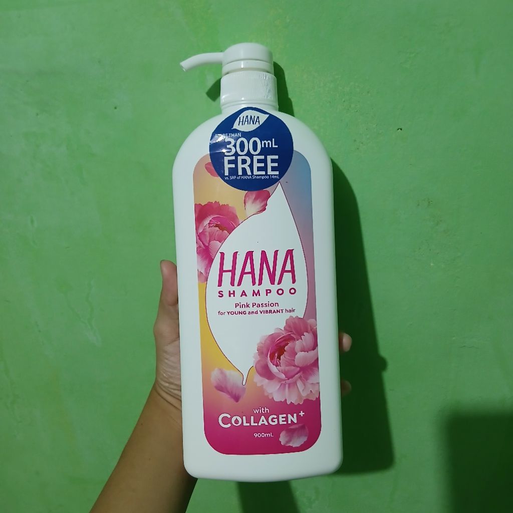 Hana Pink Passion Shampoo with Collagen 900ml | Shopee Philippines