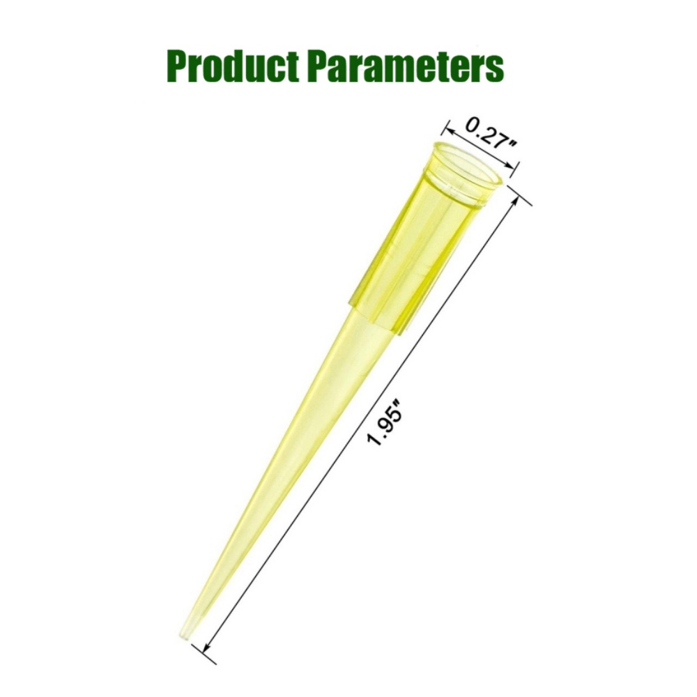 Pipette Tip High-Volume Pipette Tip Set 10ul 200ul / 1ml Sizes 500-1000 ...
