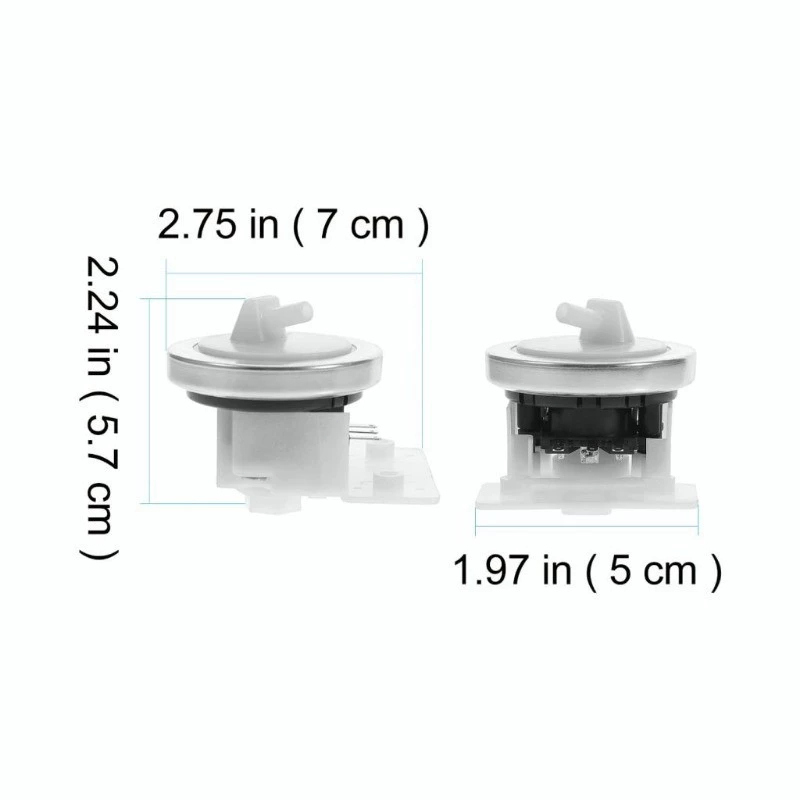 【High Quality】XQB45-95 Water Level Sensor Pressure Switch 3-Pin for ...