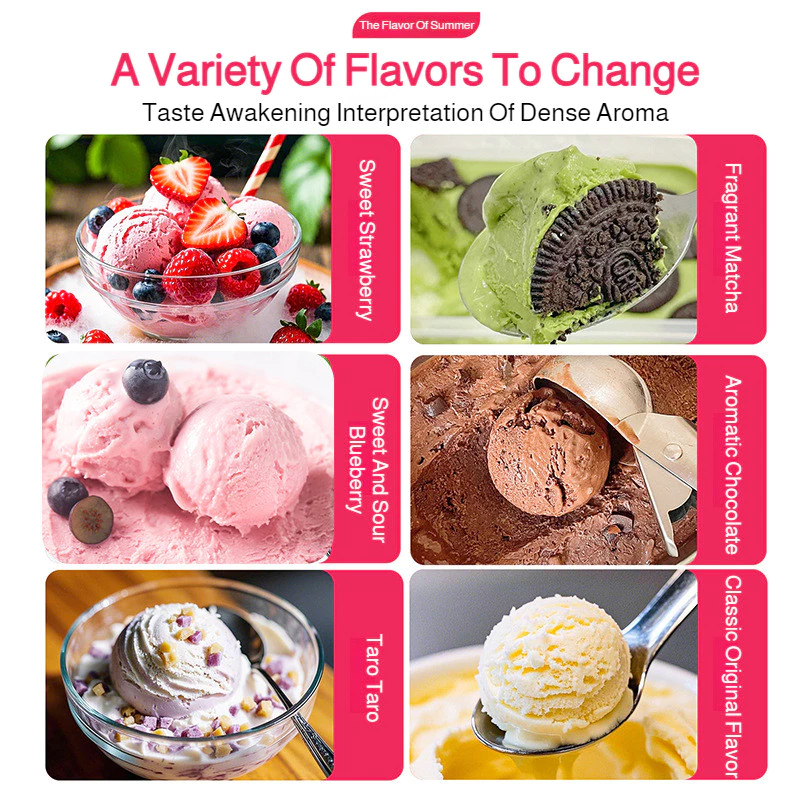 Homemade Ice Cream Powder - Soft Serve Ice Cream Powder Mix | Chocolate ...
