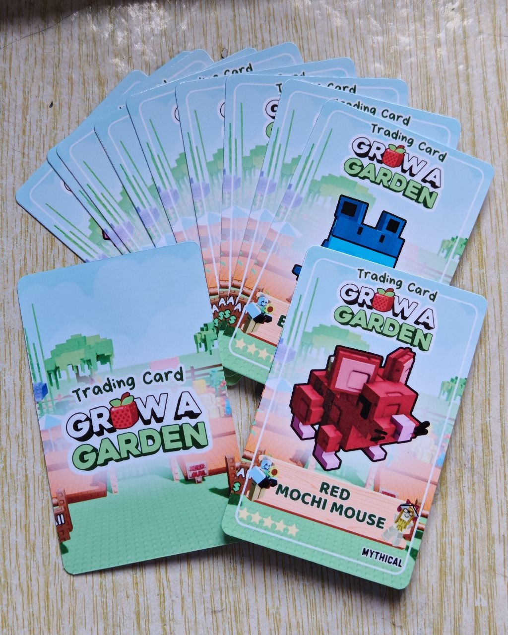 Grow A Garden Cards (thickness-300gsm) Grow A Garden Sticker and ...