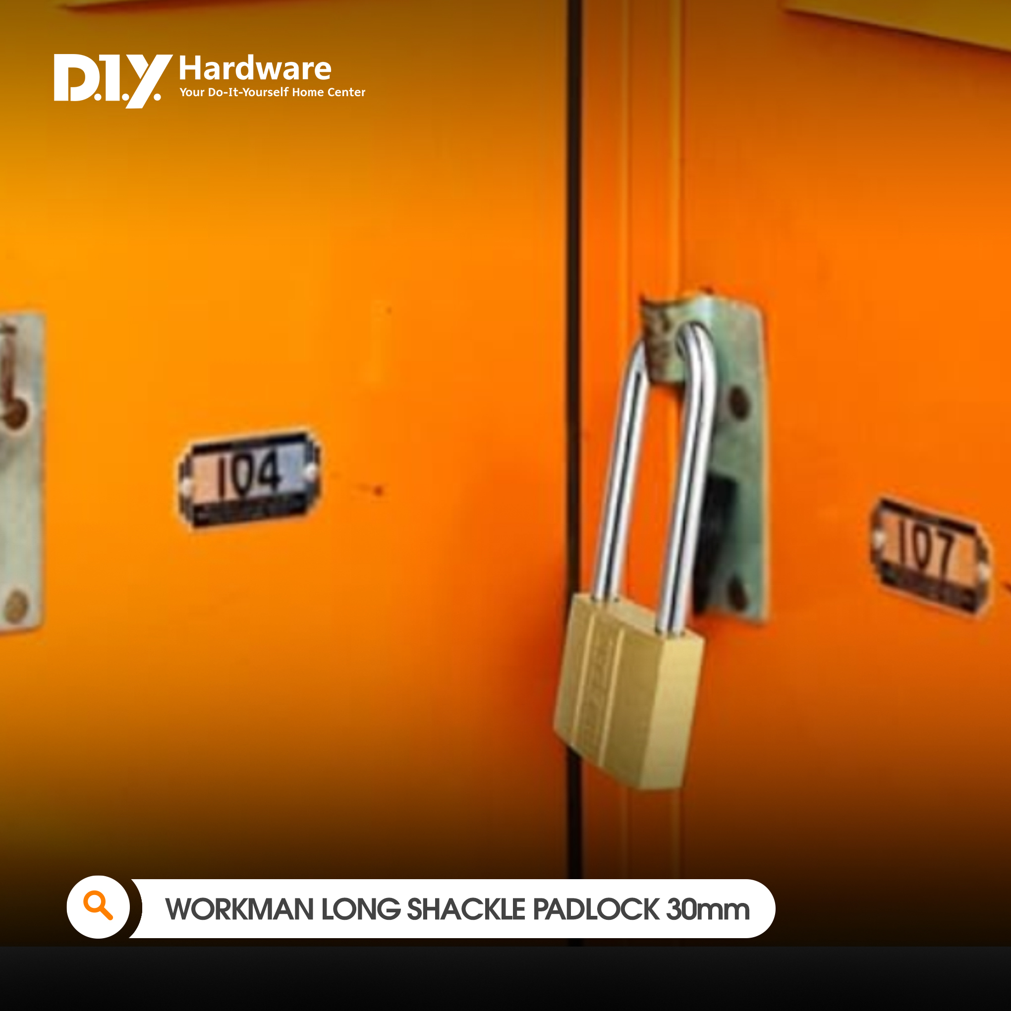 WORKMAN Brass Padlock Long Shackle 30mm - BPL017 | Shopee Philippines