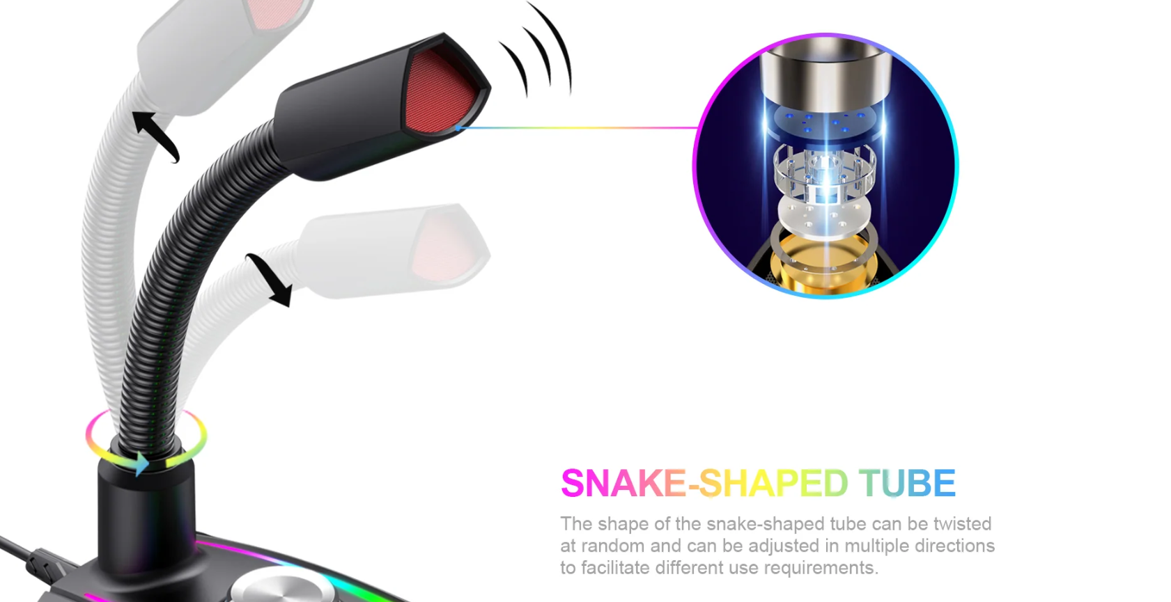 Haze GK56B | USB Gaming Microphone / Omnidirectional / 30Hz–16kHz ...