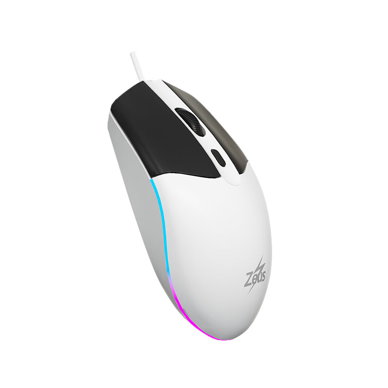 Zeus ZM-17 RGB Wired Gaming Mouse 3 Adjustable DPI (800/1200/1600 ...