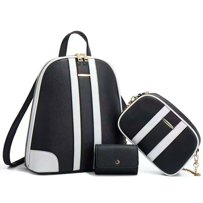 CATHERINBAGS #137 New korean illegant fashion 3in1 backpack for women ...