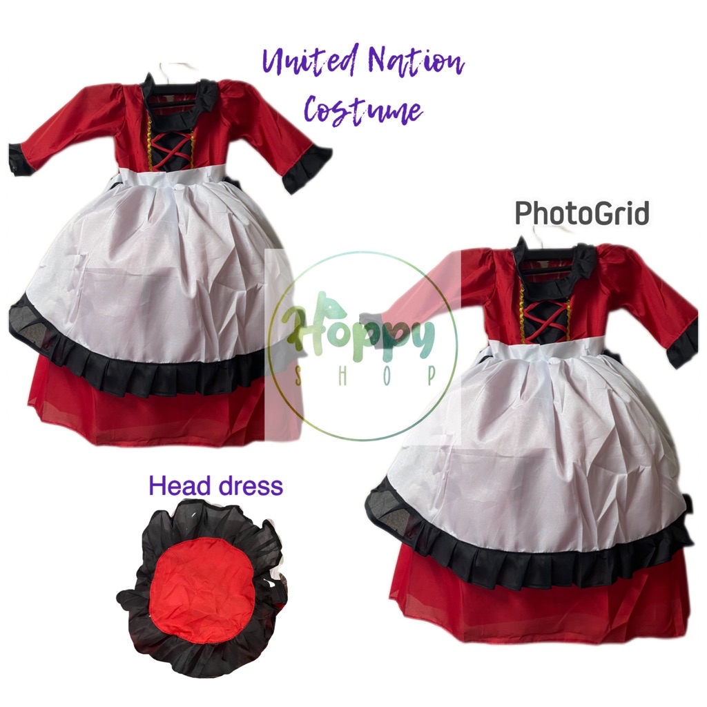 MS ITALY / MONACO EUROPE COUNTRIES UNITED NATION COSTUME | Shopee ...