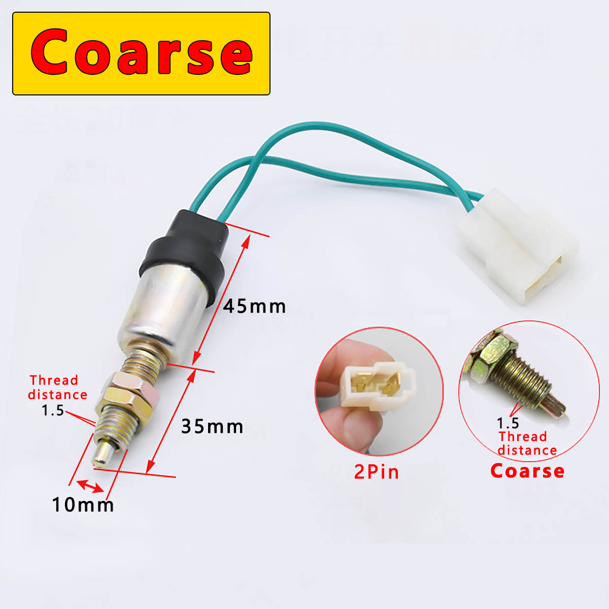 PYX Universal Stop light Switch Brake Light Switch Heavy Duty Normally ...