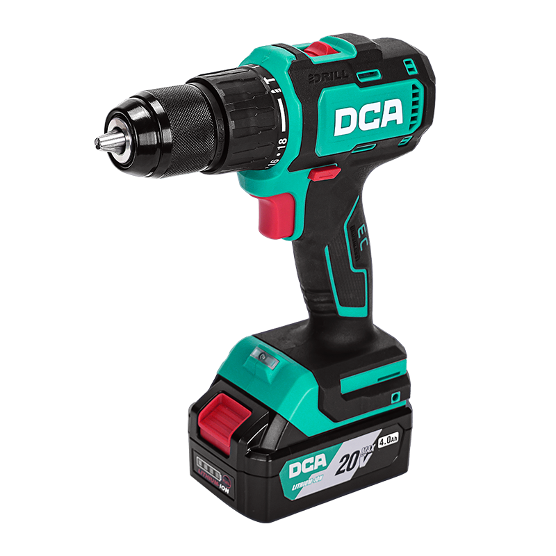 DCA 13mm 20V Cordless Brushless Driver/ Hammer Drill Set ADJZ2055i EM 2 ...